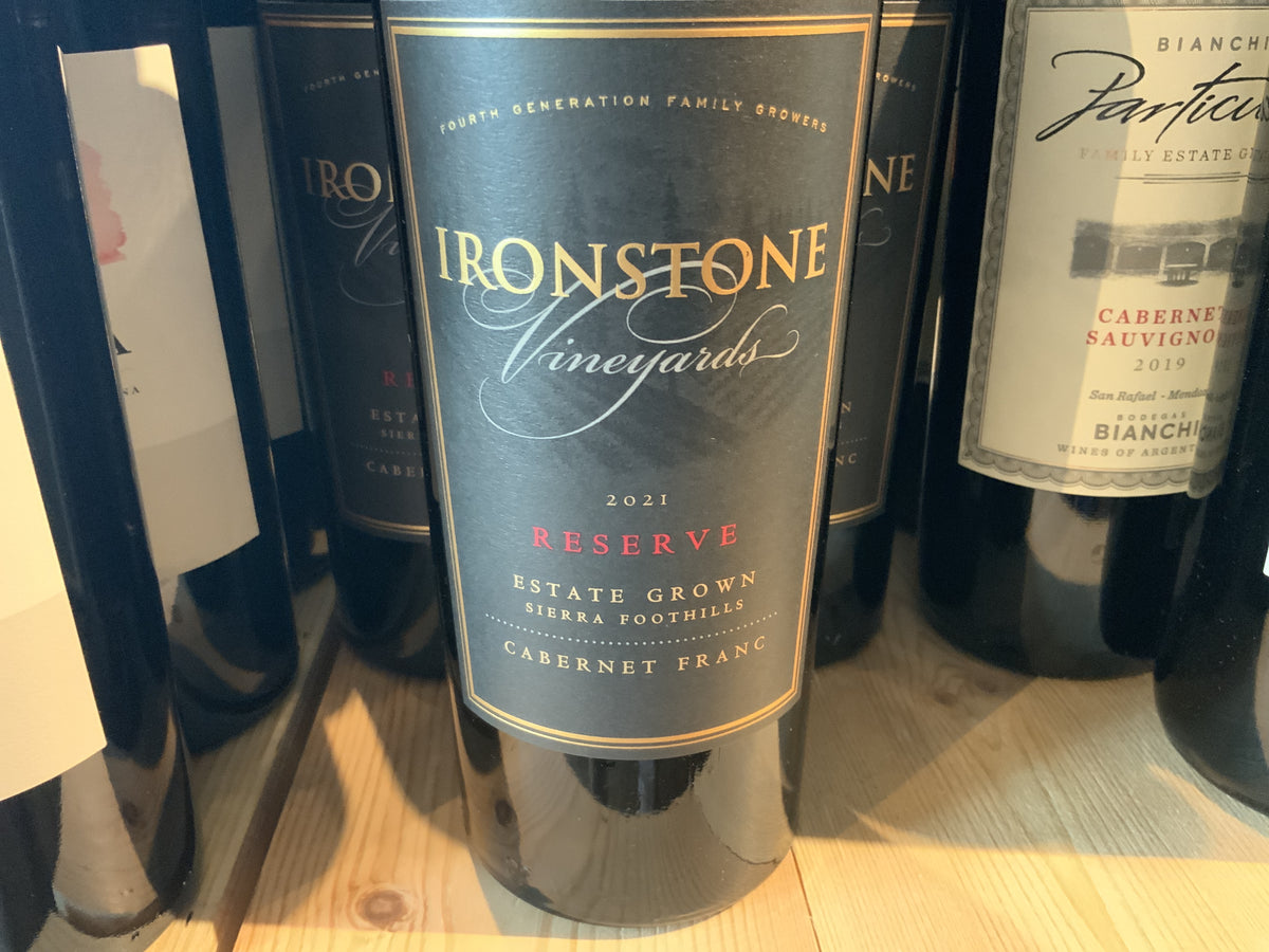 Ironstone Vineyards Reserve Cabernet Franc – VSOP Taproom